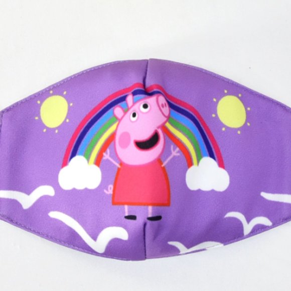 Peppa Pig | Accessories | 4 Pcs Pig Reusable Cotton Face Mask For Kids ...